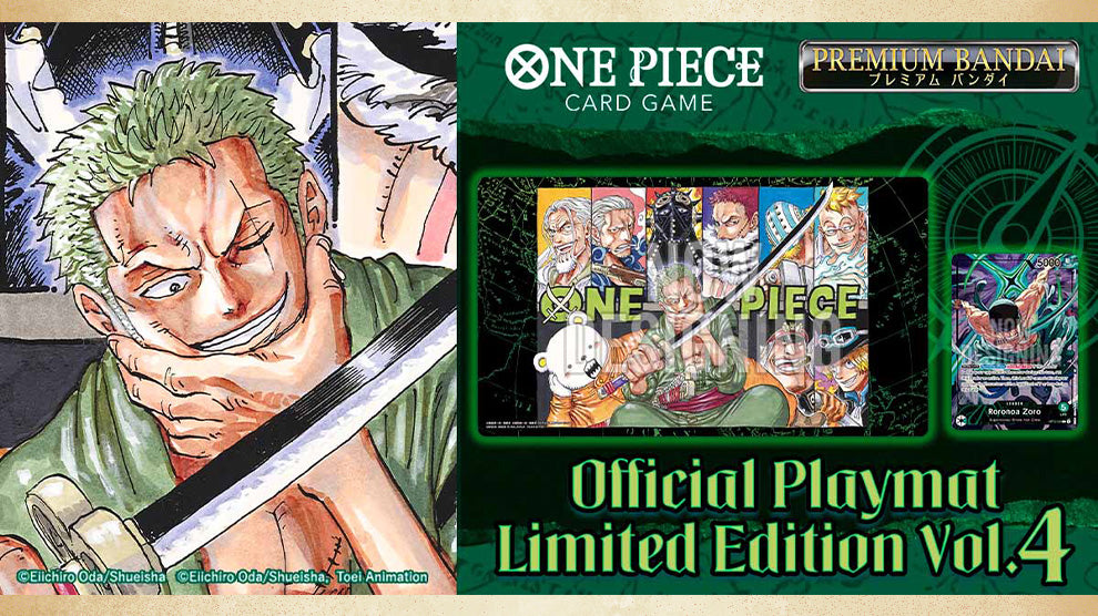 Official Playmat Limited Edition Vol. 4 - Zoro (PREVENTA) – Power Shards